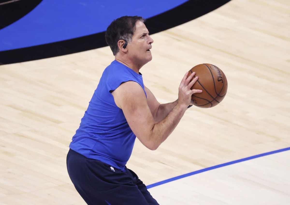 NBA Playoffs: Mavericks' Owner Mark Cuban Gets Shots Up Before Clippers ...