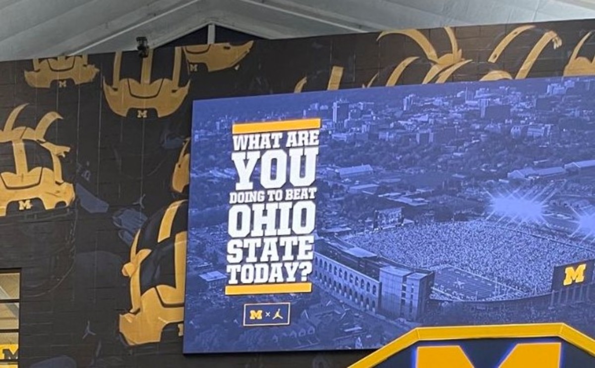 Renewed Focus: A Message About Ohio State Appears In Michigan Weight ...