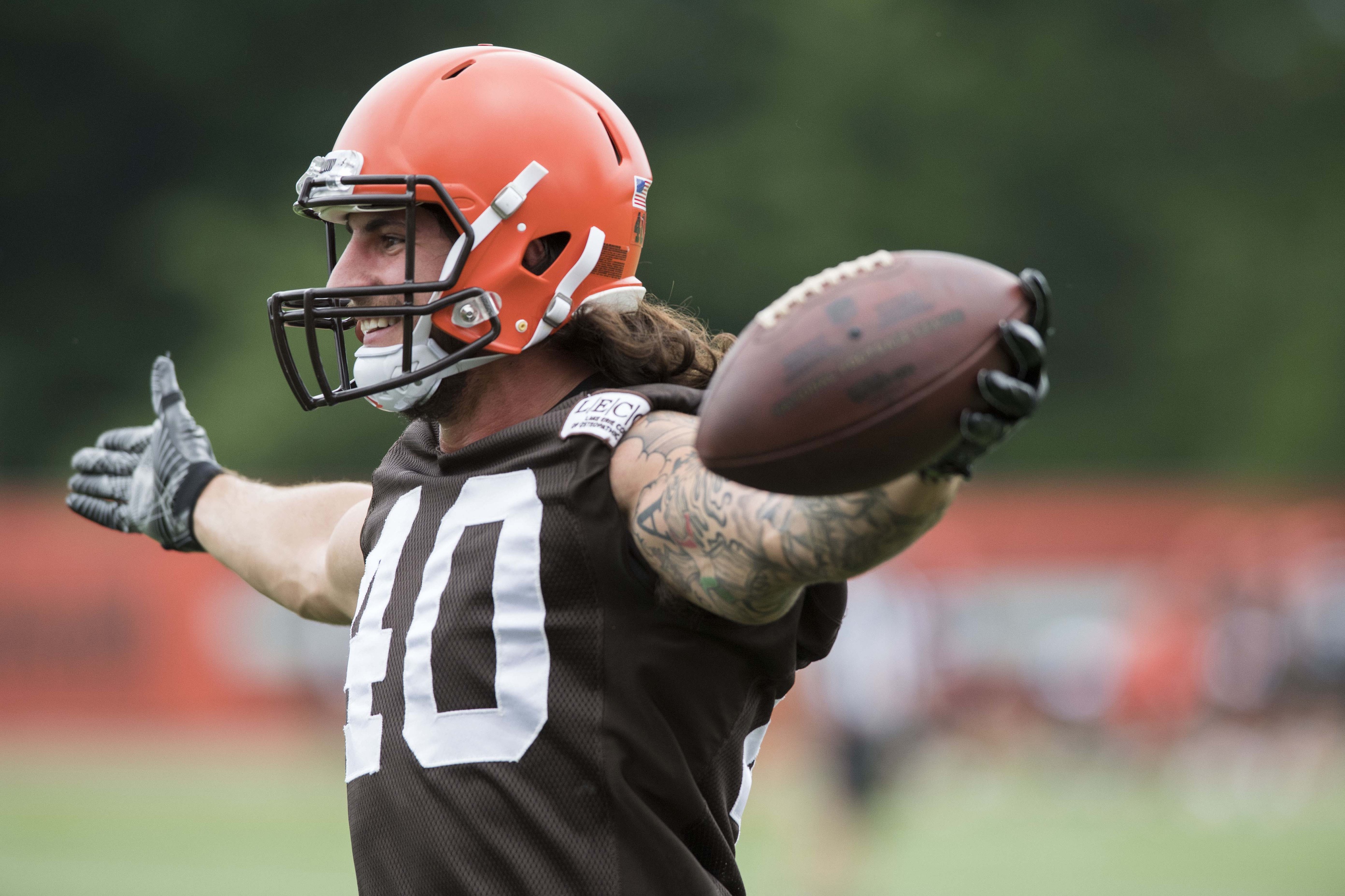 Former Browns Fullback Dan Vitale Announces Retirement Via LinkedIn ...