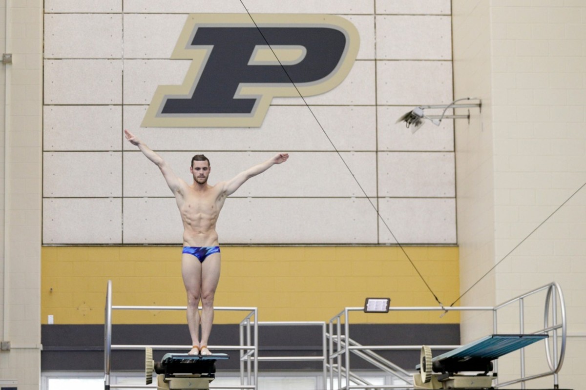 Incoming Purdue Diver Tyler Downs Qualifies for Olympics in 3-Meter ...