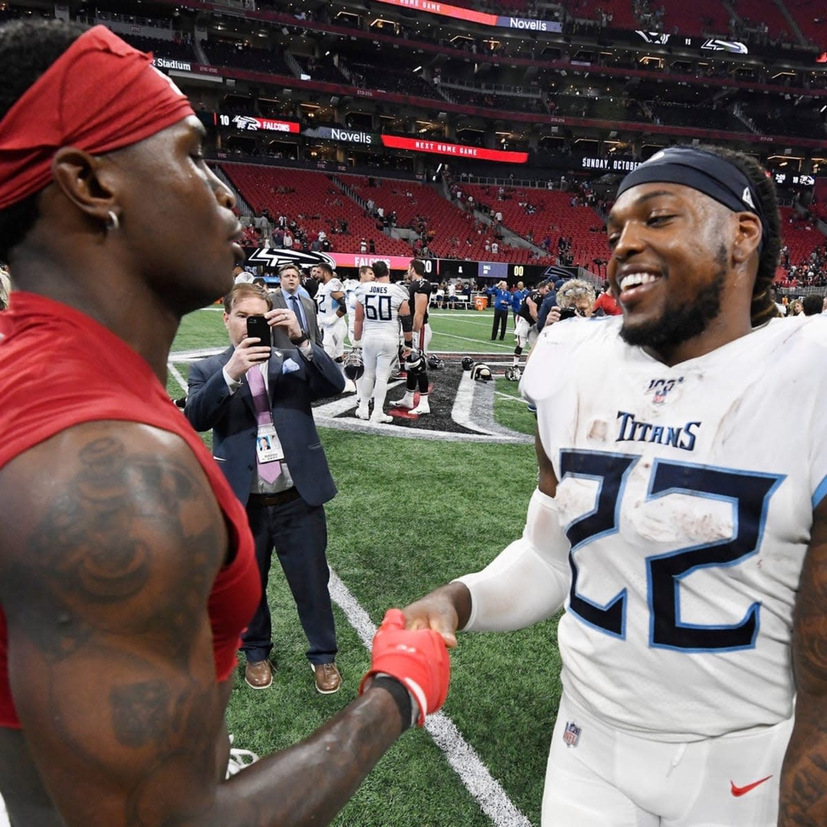The Extra Point: Derrick Henry Happy to Have Julio Jones as a Teammate ...