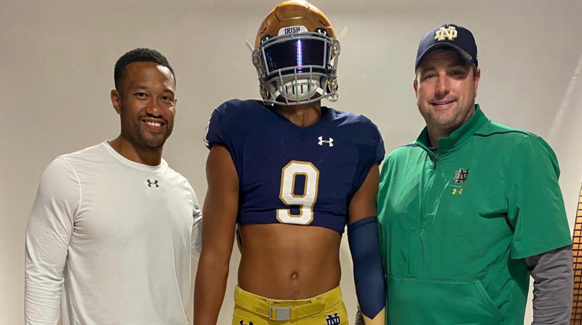 Keon Keeley Explains Why Notre Dame Was The Perfect Fit - Sports ...