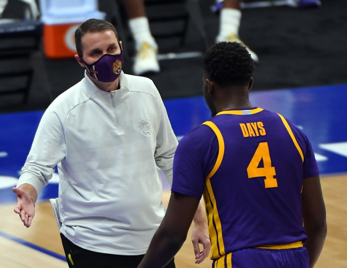 Will Wade Talks Bringing LSU Basketball Forward Darius Days Back Into ...