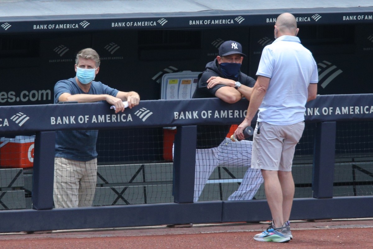 New York Yankees owner Hal Steinbrenner endorses manager Aaron Boone - Sports Illustrated NY ...