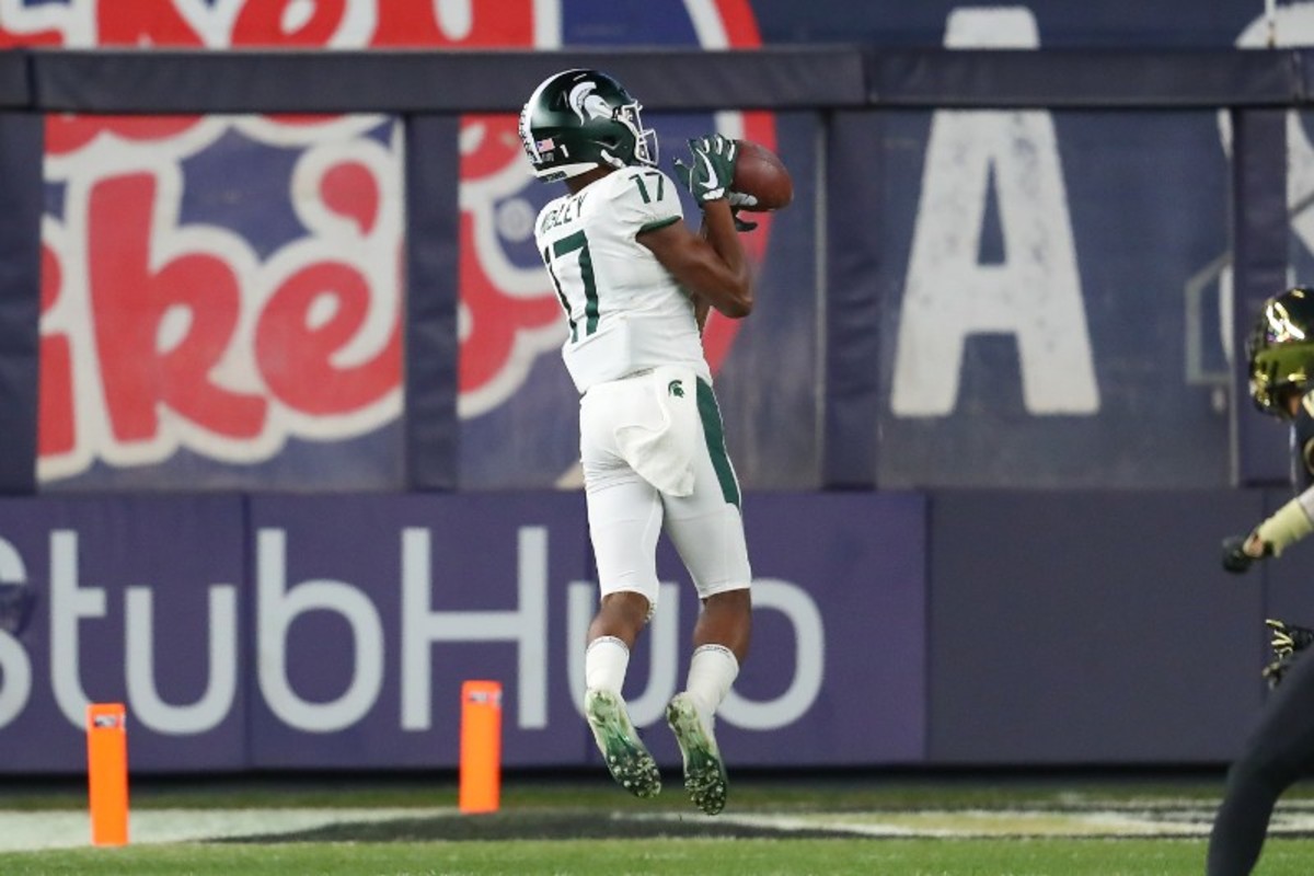 Michigan State Football listed in Top-5 for '22 3-star WR Shawn Miller ...