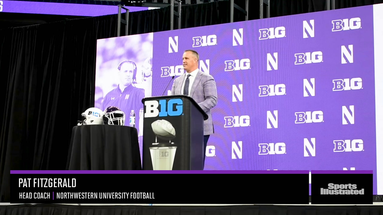 WATCH: Northwestern's Pat Fitzgerald Addresses Media - Sports ...