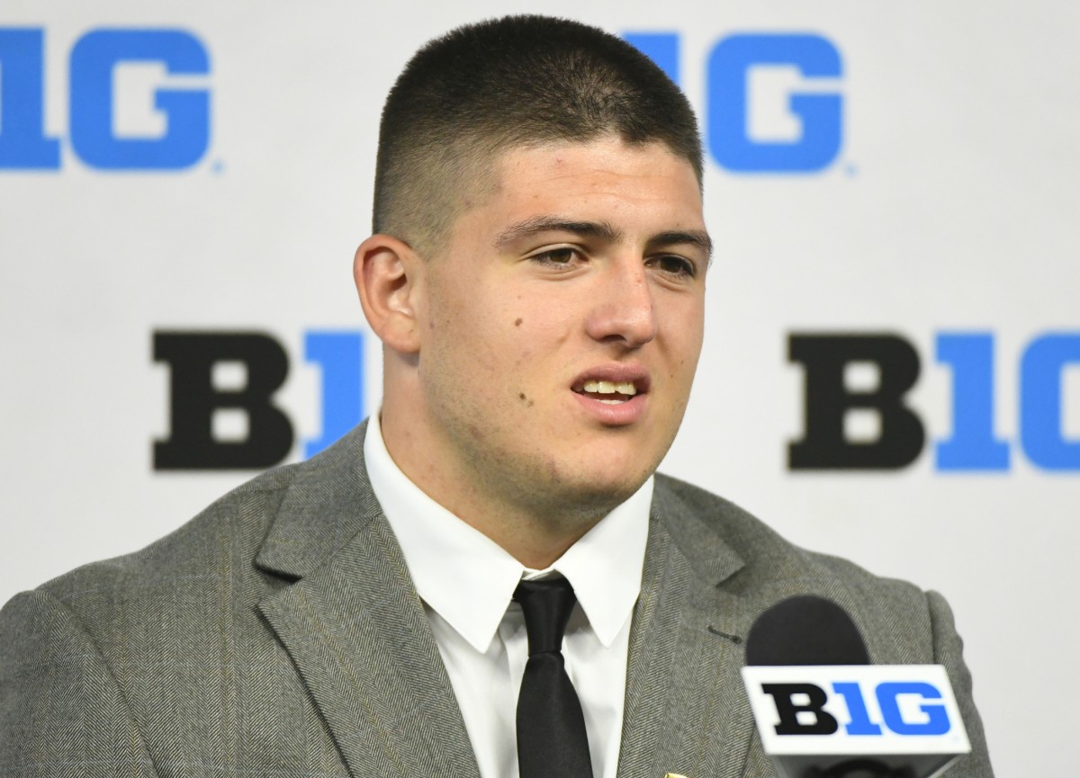 'He Lives in the Building': Purdue's George Karlaftis is Healthy ...