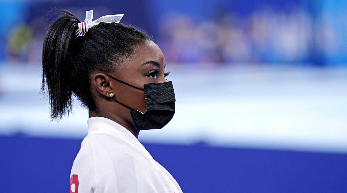 Simone Biles out of Tokyo Olympics gymnastics team final - Sports ...