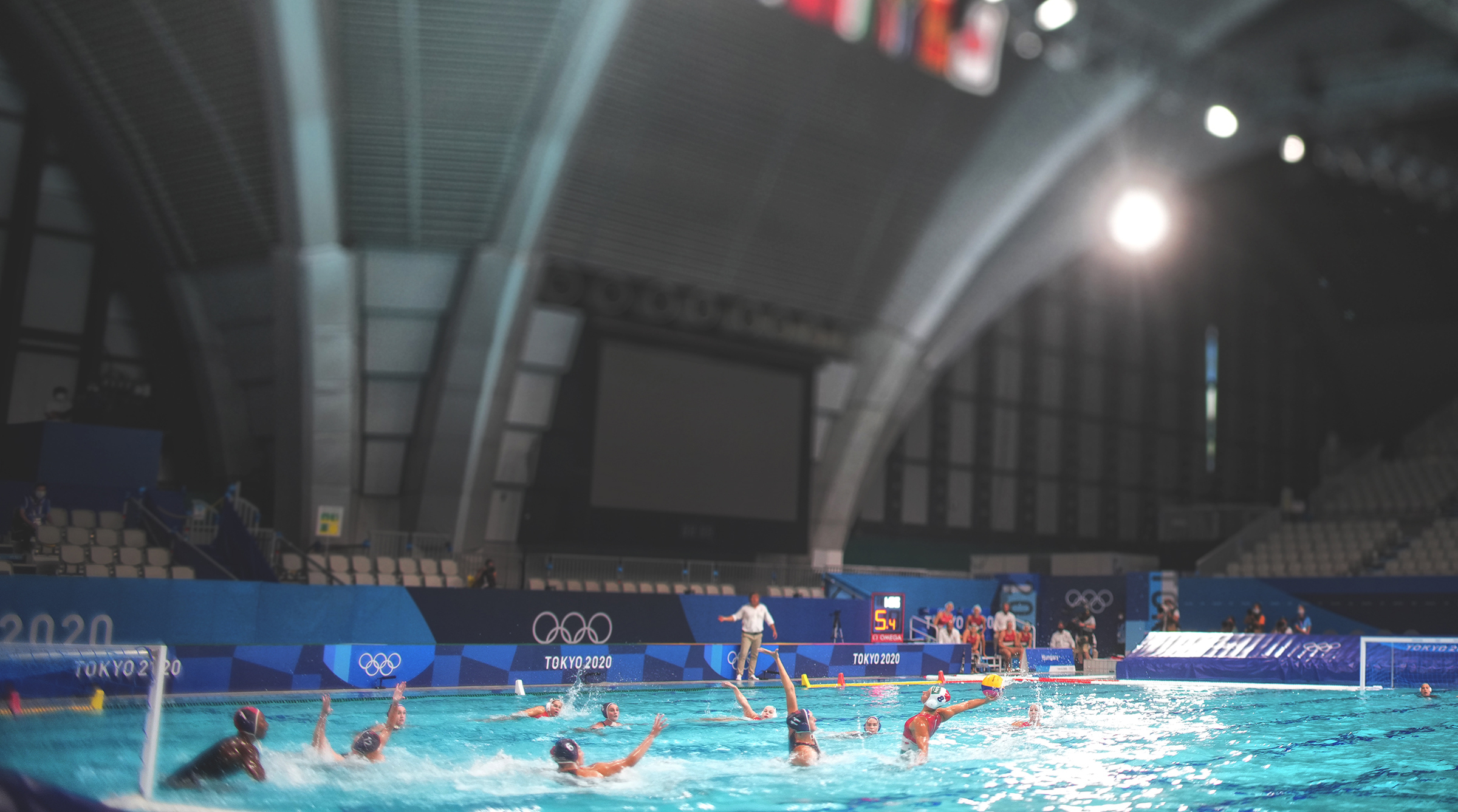 US water polo Tokyo Olympics: No fans, empty arenas is the norm ...