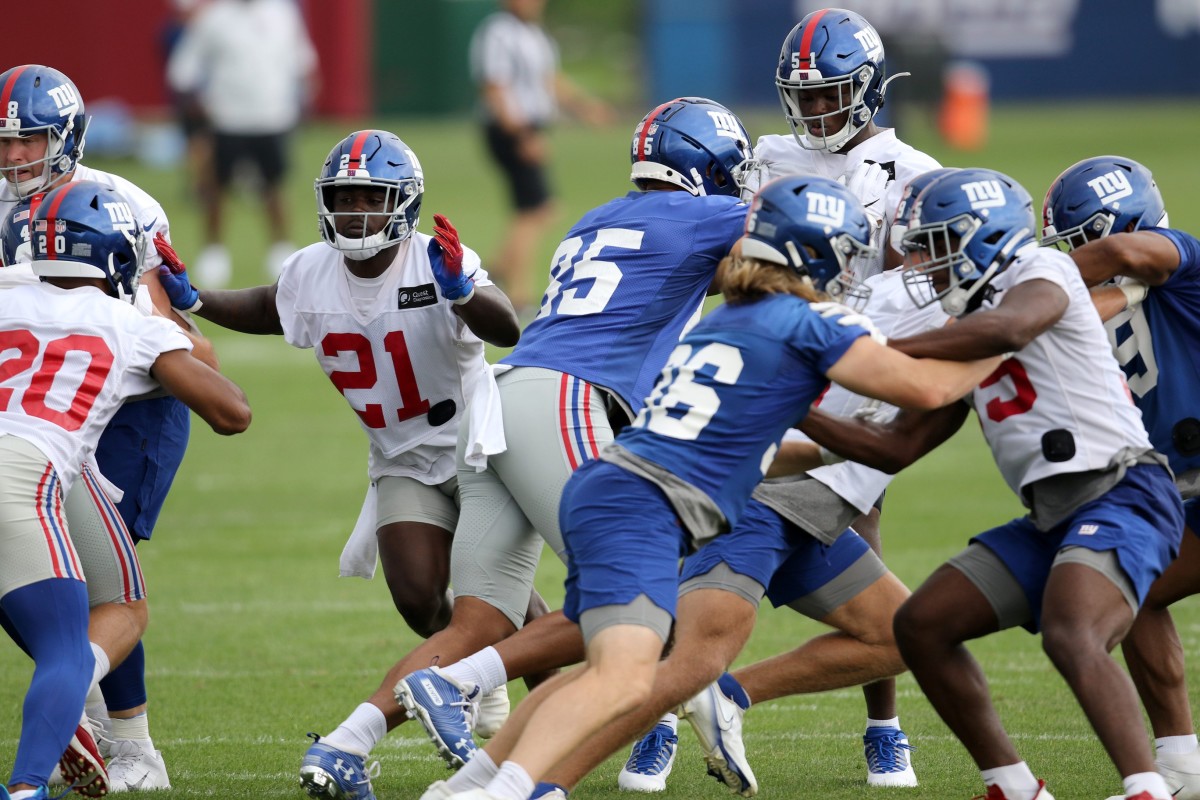 New York Giants Training Camp Practice Report Day 4: Takeaways and ...