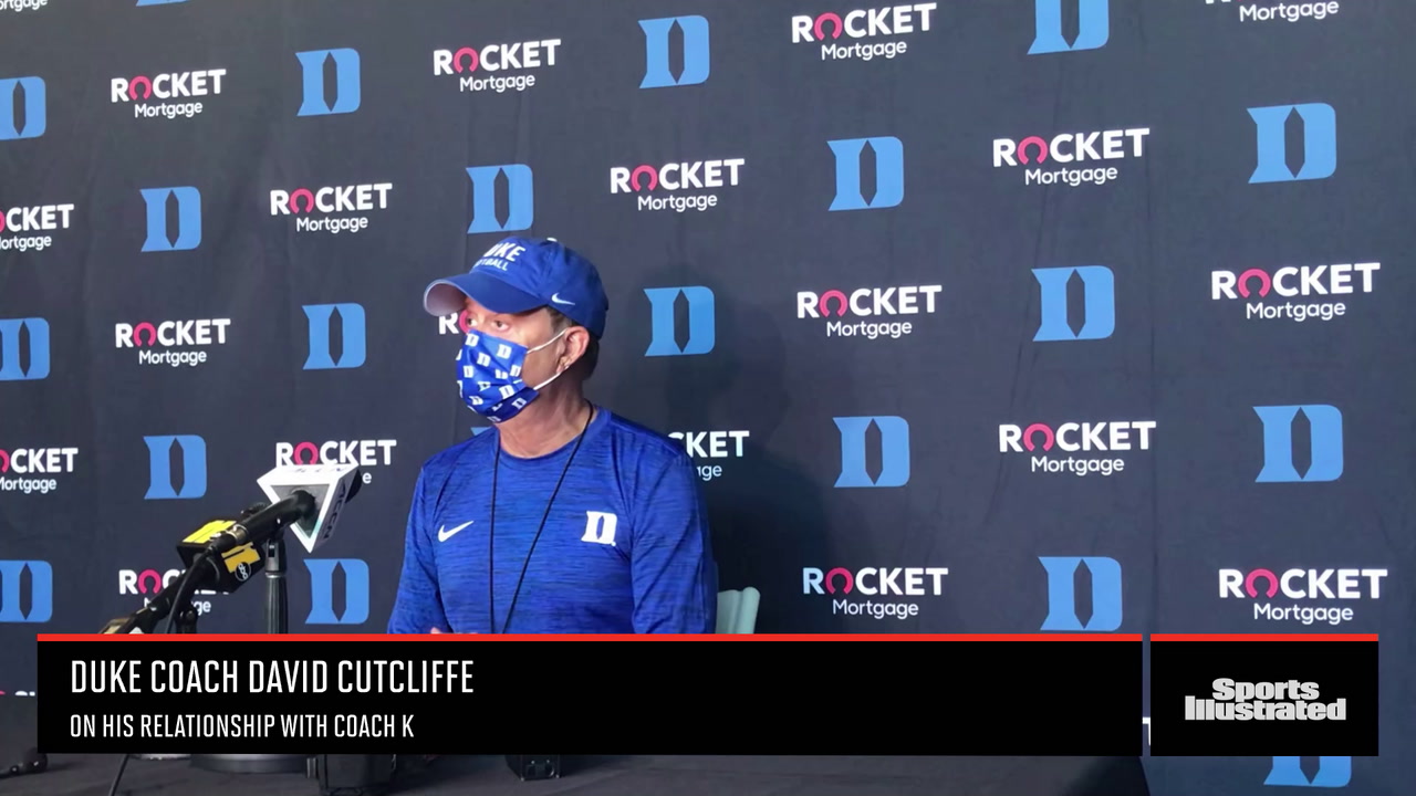 Duke's David Cutcliffe Discusses Coach K's Retirement - Sports ...