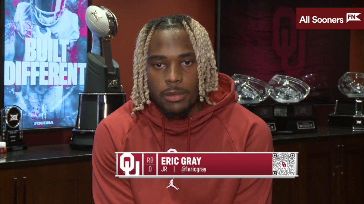 WATCH: Oklahoma Sooners Running Back Eric Gray Media Day - Sports ...