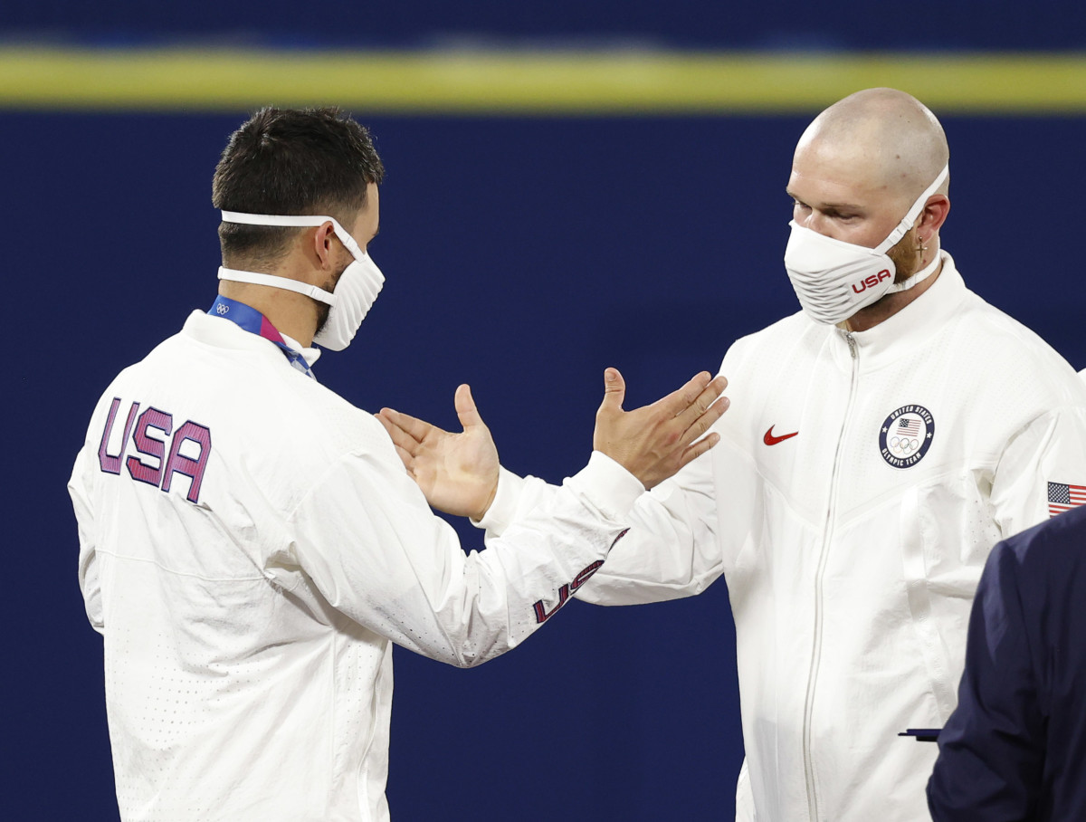 In defeat, Eric Filia and Team USA baseball still win silver in Tokyo ...