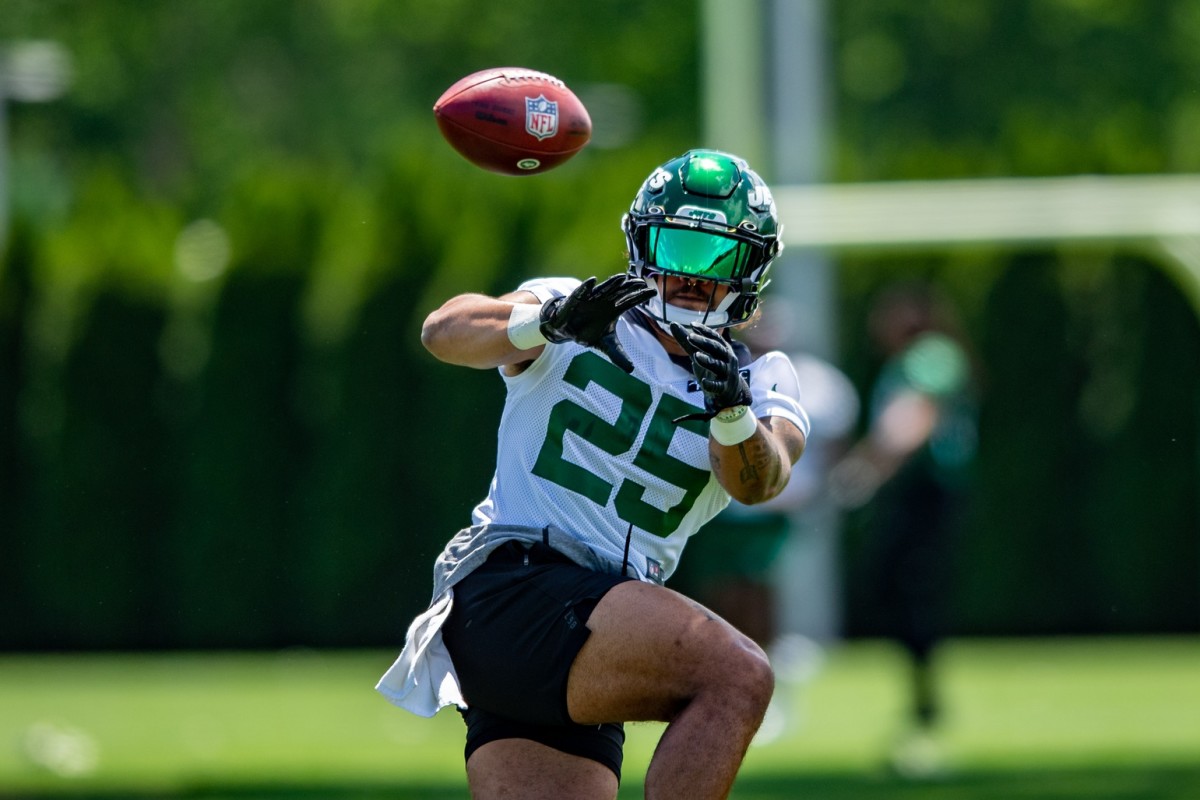 New York Jets RB Ty Johnson thriving at training camp - Sports ...
