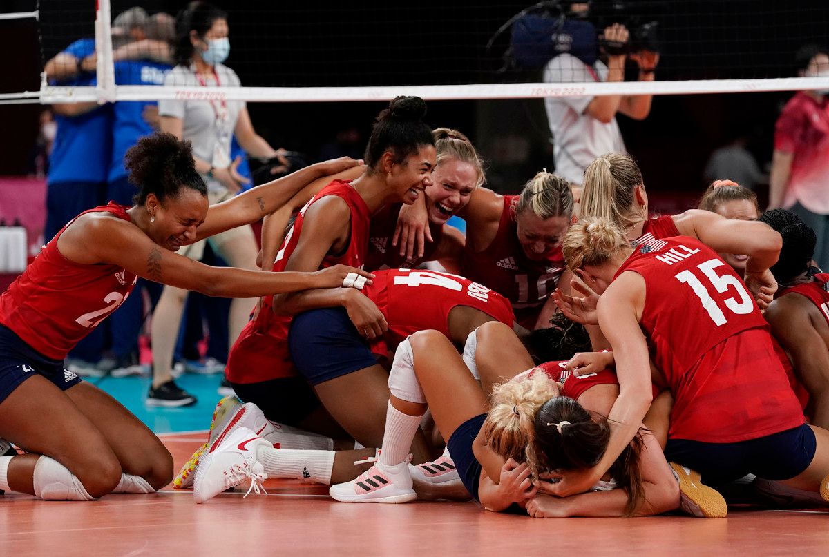 US women's volleyball: First Olympic gold medal a foundation for future ...