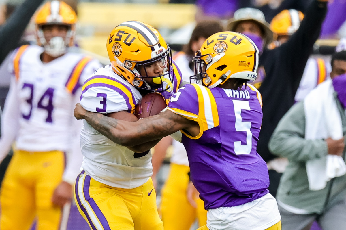 LSU Football's Jay Ward Adjusting to Permanent Move to Safety - Sports ...