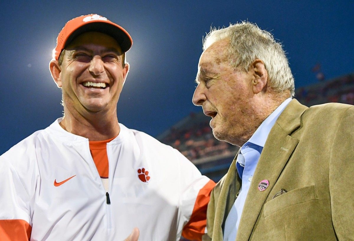 Clemson's Dabo Swinney Celebrates Life, Legacy of Late FSU Coach Bobby ...