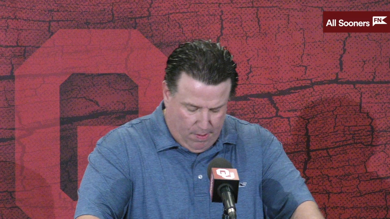 WATCH: Oklahoma Sooners OL Coach Bill Bedenbaugh Press Conference ...
