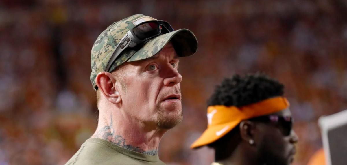 WATCH: The Undertaker Receives Special Gift From Texas Football ...