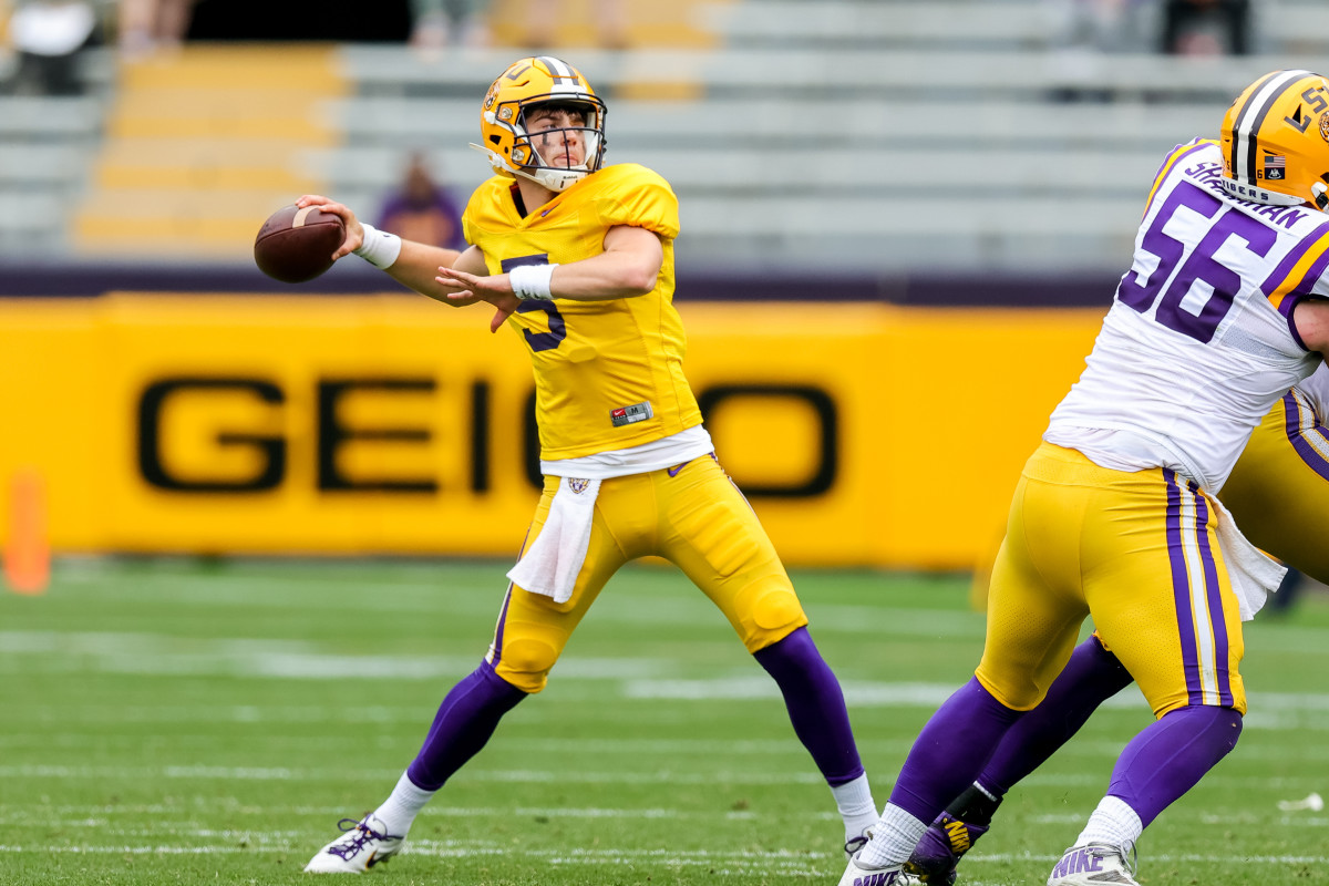 LSU QB Garrett Nussmeier Continues to Raise the Bar During Exceptional ...