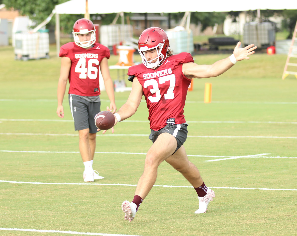 Oklahoma P Michael Turk Thrilled to be a Sooner After Unorthodox Path ...