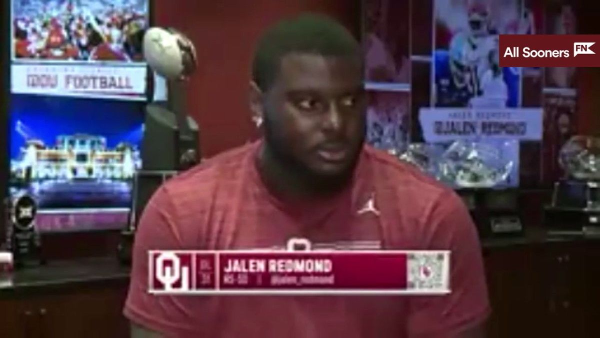 WATCH: Oklahoma Sooners DL Jalen Redmond Zoom - Sports Illustrated ...