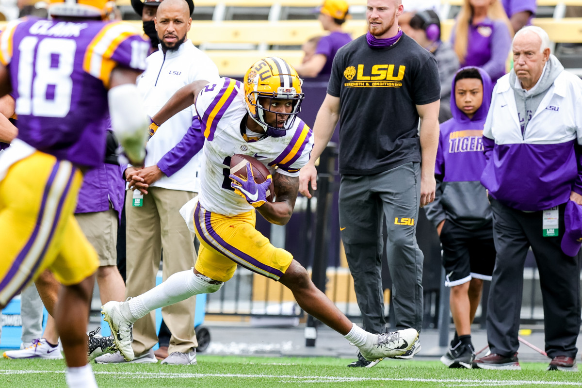 LSU Football Running Back, Wide Receiver Groups Most Important to ...