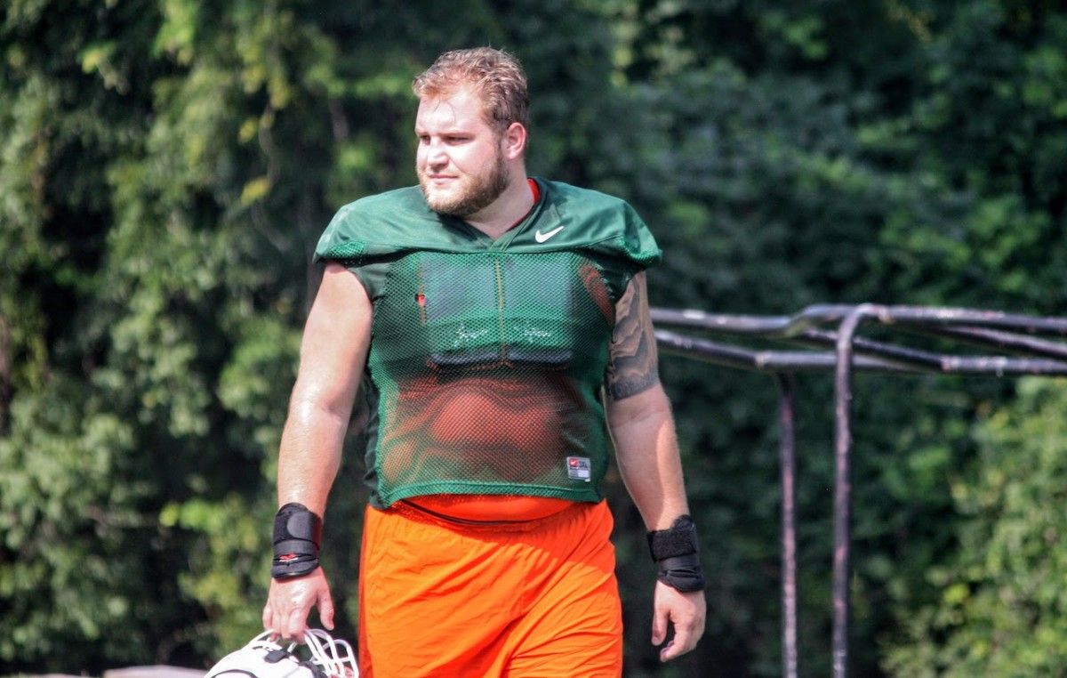 Clemson Tigers Guard Matt Bockhorst Could End Up at Center Versus ...