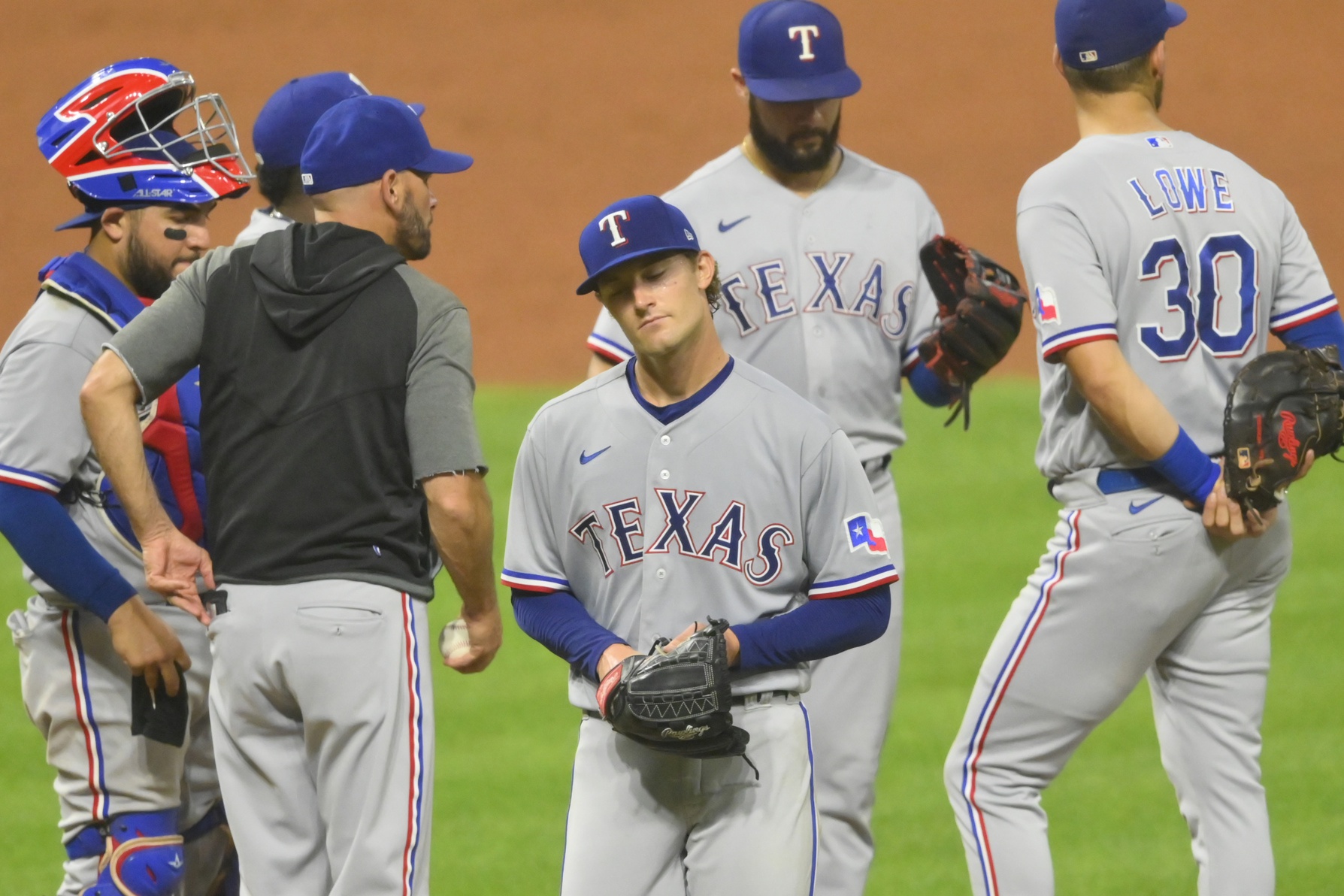 Jake Latz's 'Composure' Impressive In MLB Debut; Texas Rangers Fall To ...