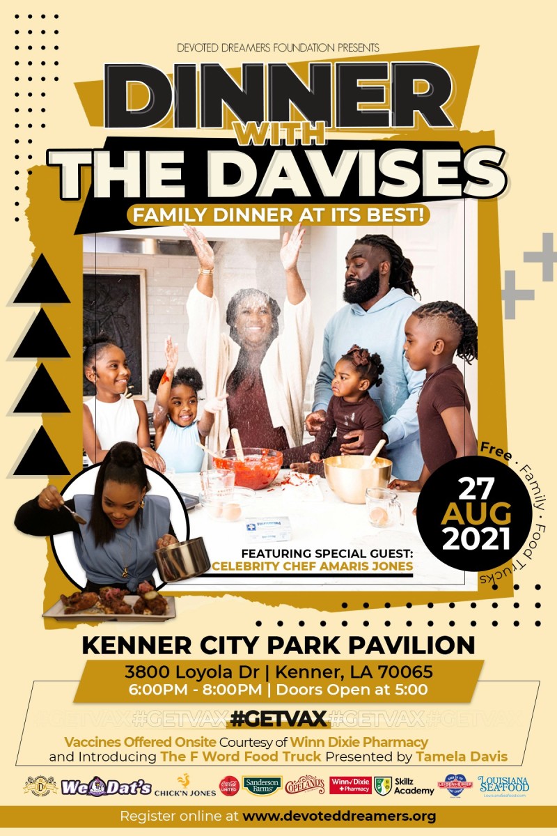 Dinner with the Davises Tonight in Kenner, LA - Sports Illustrated New ...