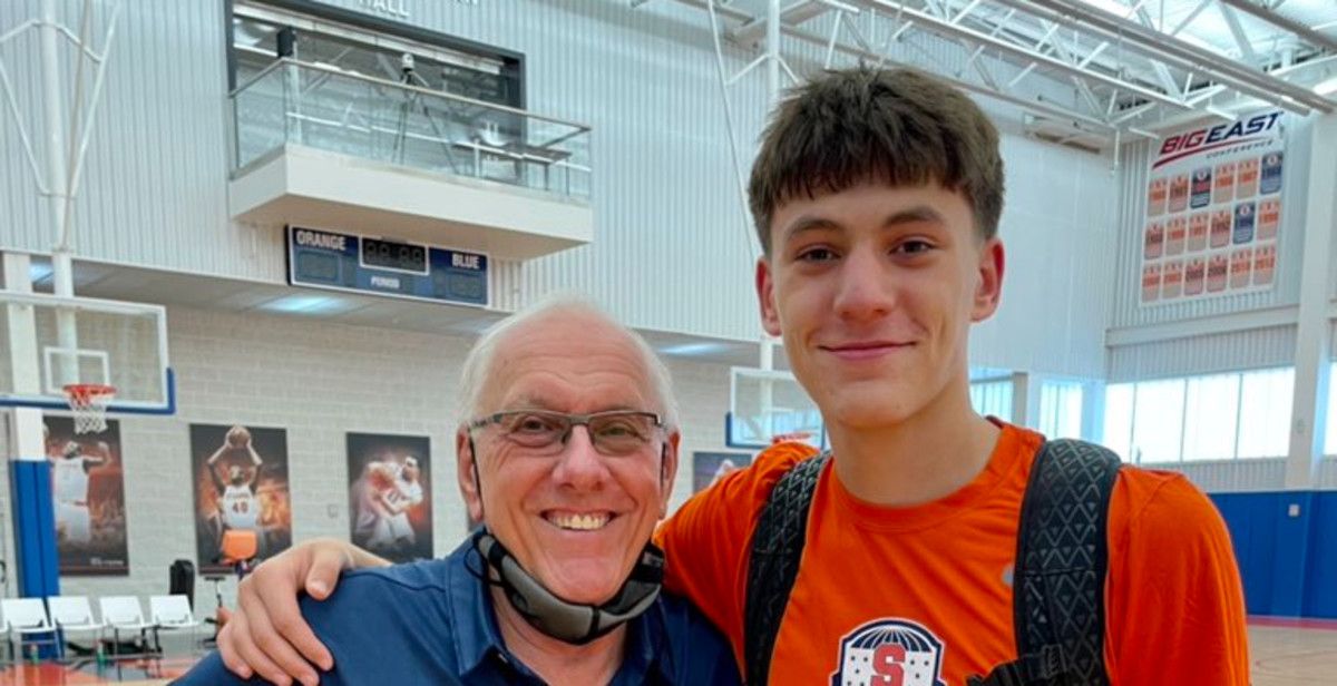 JP Estrella Previews Syracuse Basketball Official Visit - Sports ...