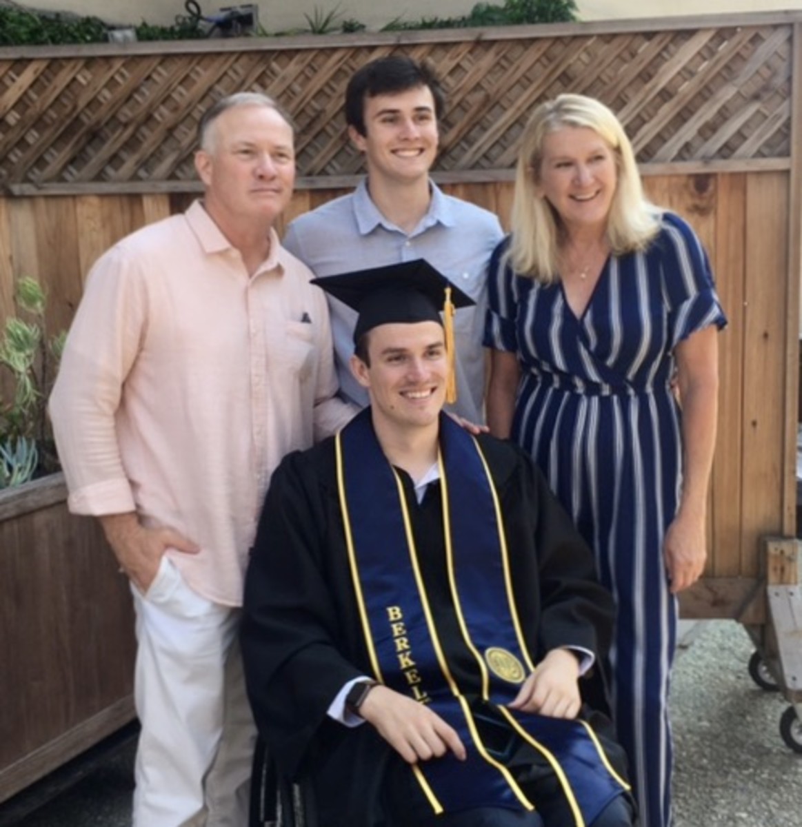 Robert Paylor Leaves 'Em Cheering As He Walks to Receive His Cal ...