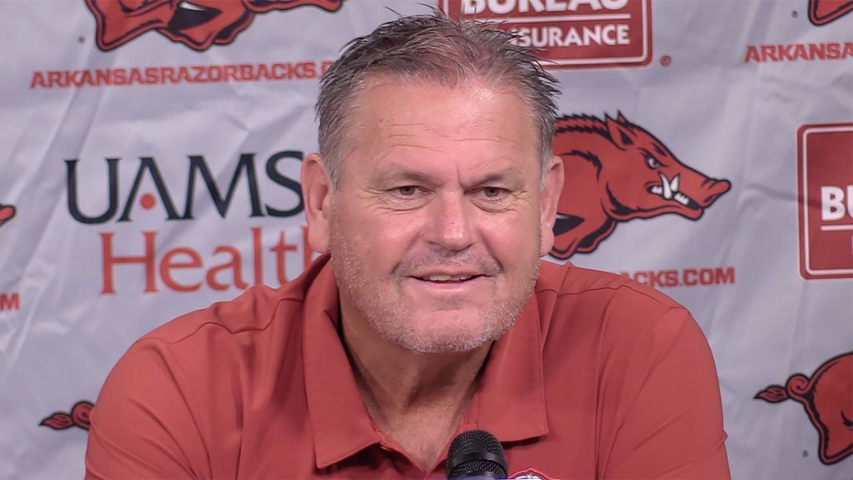 Sam Pittman Previews Season Opener Against Rice - Sports Illustrated ...