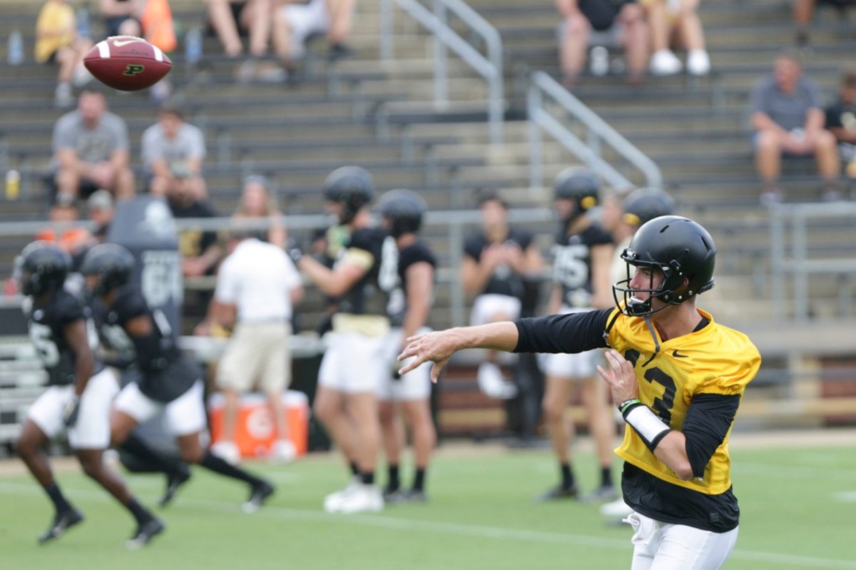 Purdue Quarterback Jack Plummer Showing Confidence Ahead of Season ...