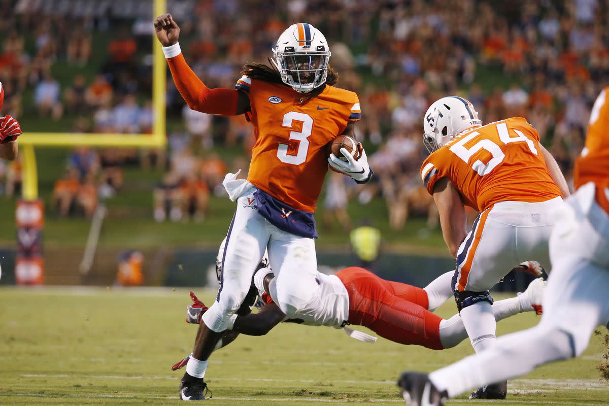 On This Date: Bryce Perkins Makes UVA Football Debut - Sports ...