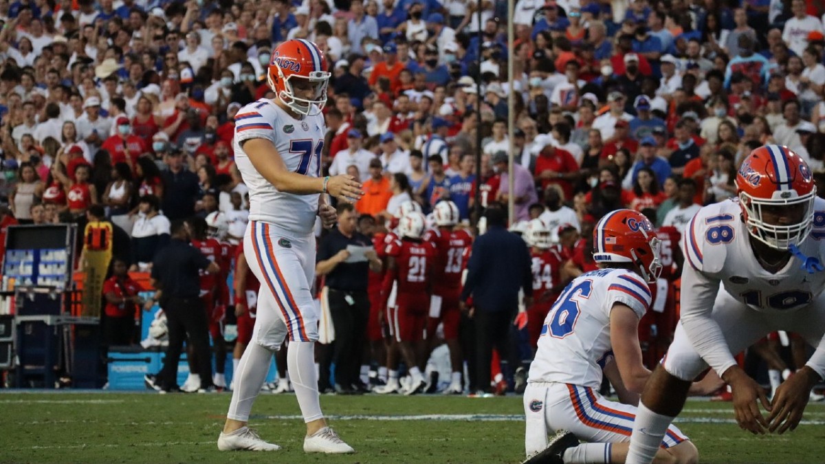Former Florida Gators Kicker Chris Howard Announces Transfer - Sports ...