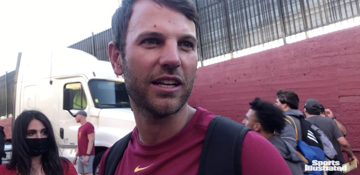 USC OC Graham Harrell Reveals Thoughts on Kedon Slovis' Performance vs ...