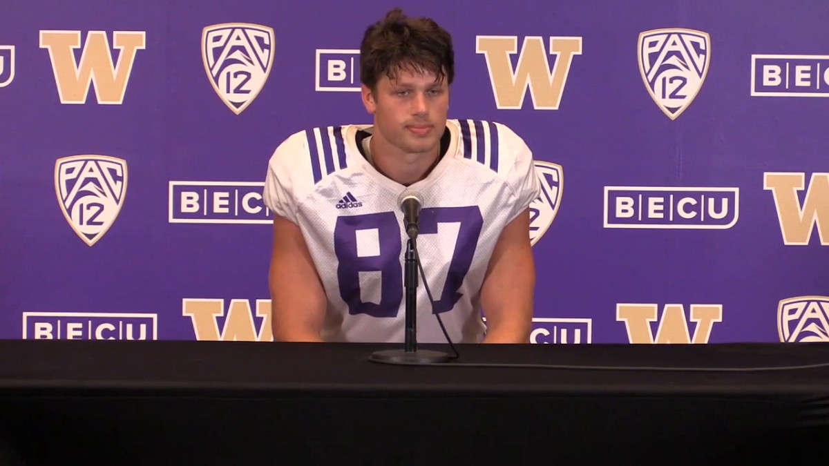 Cade Otton Offers Voice of Reason in Midst of Washington Husky Football ...