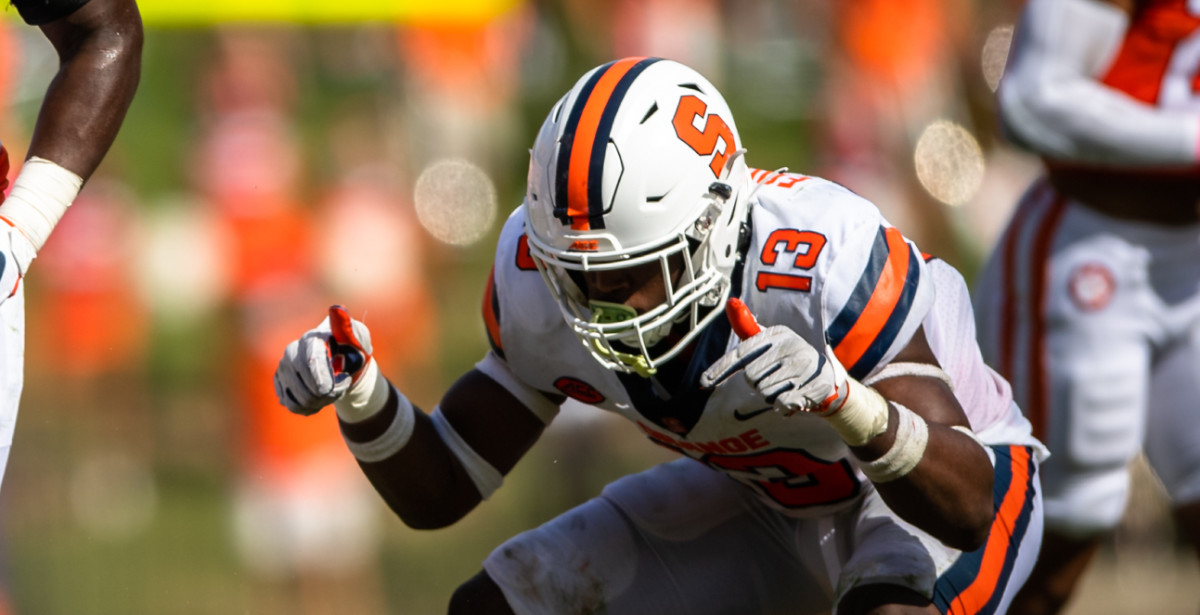 Syracuse Linebacker Mikel Jones Taking Aggressive Approach Into Home ...