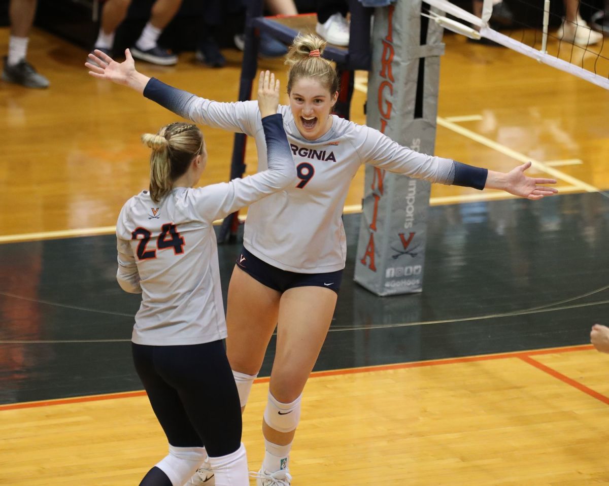 Virginia Cavaliers Volleyball Defeats VCU in Five Sets - Sports ...