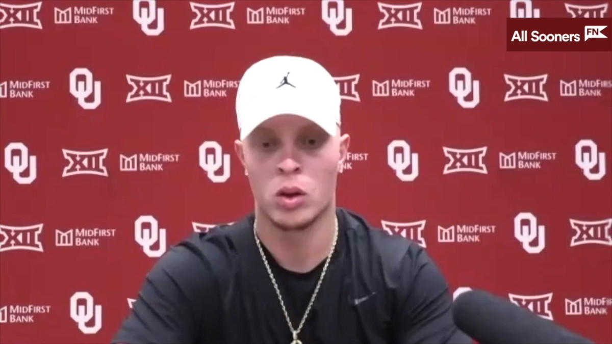 WATCH: Oklahoma Quarterback Spencer Rattler Western Carolina Post Game ...