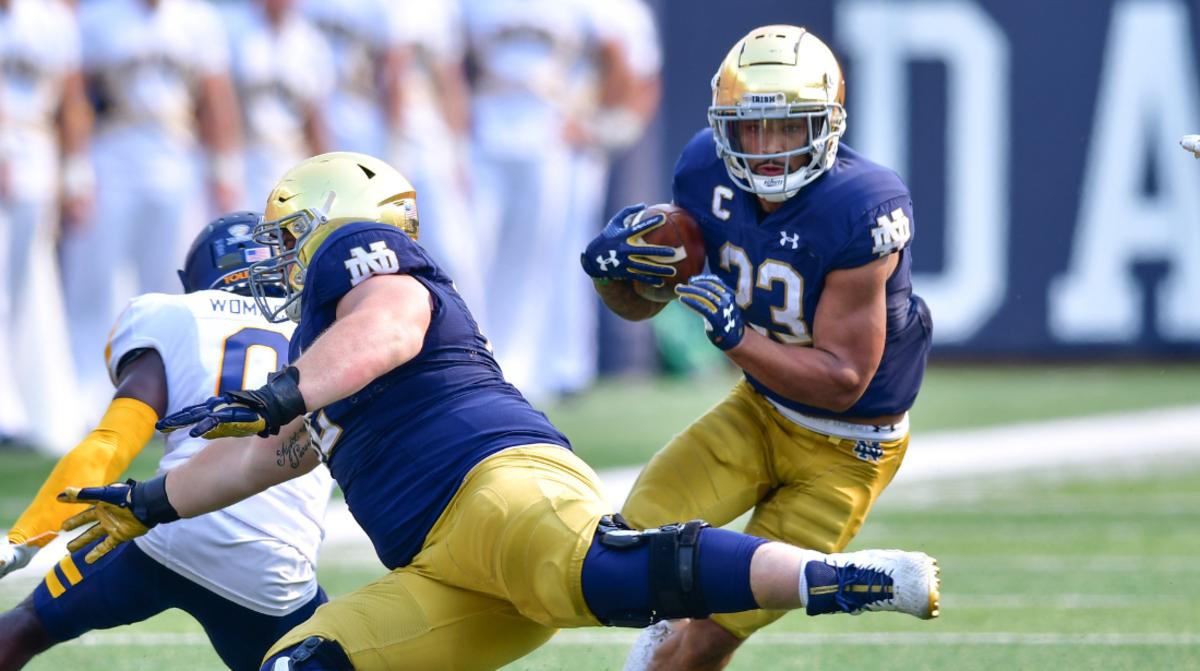 NFL Draft Matchup: Notre Dame RB Kyren Williams vs Wisconsin ...