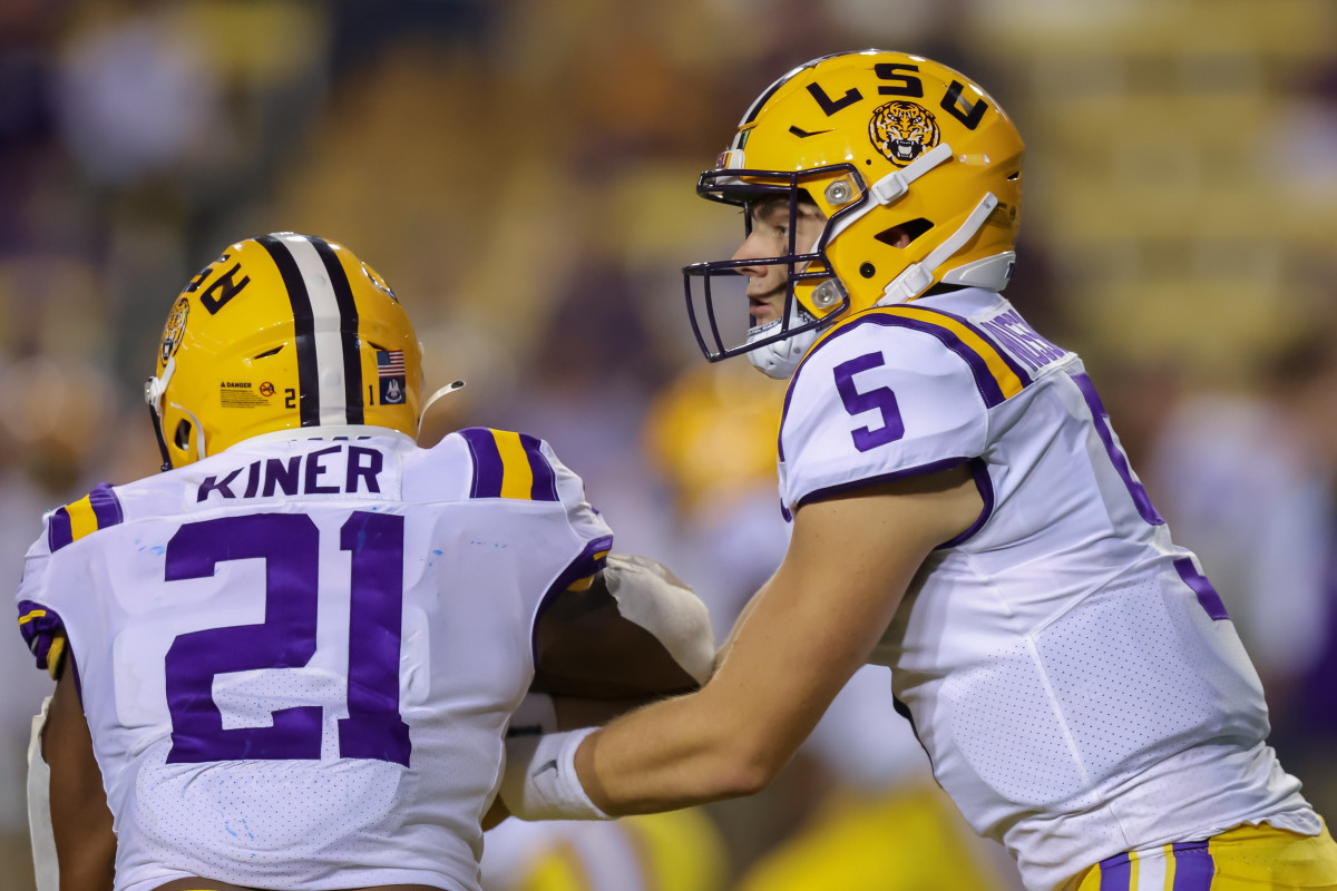 LSU Football Keeping QB Plans Tight Lipped Ahead of Texas Bowl - Sports ...