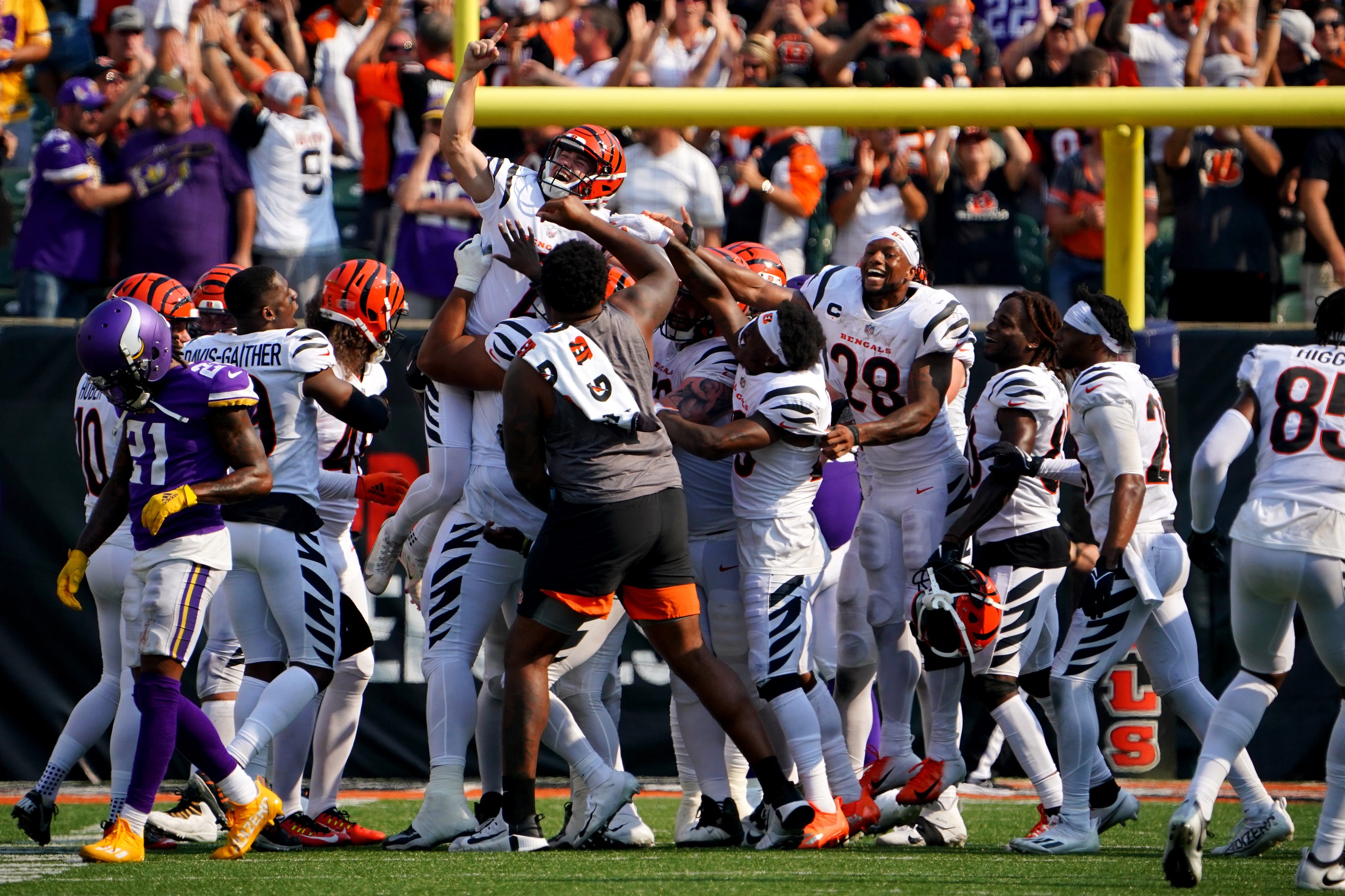 Cincinnati Bengals Kicker Evan McPherson Named AFC Special Teams Player ...