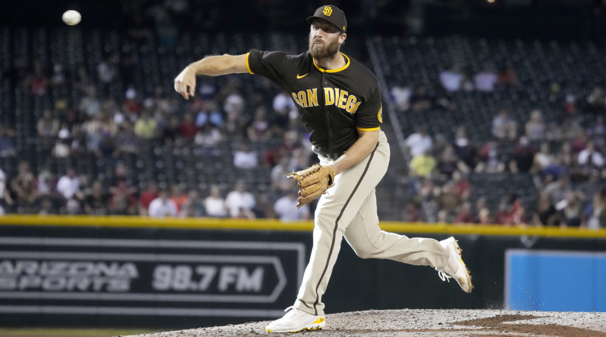 Austin Adams HBP: Padres reliever making history - Sports Illustrated