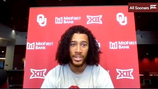 WATCH: Oklahoma LB Caleb Kelly Zoom - Sports Illustrated Oklahoma ...