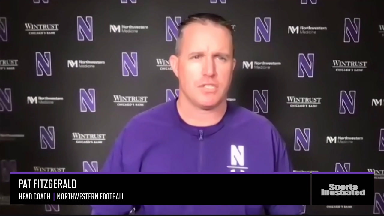 Week 3: Pat Fitzgerald Press Conference - Sports Illustrated Wildcats ...