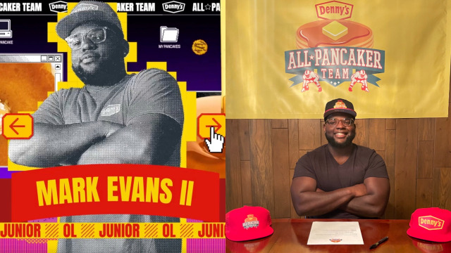 UAPB OL Mark Evans Talks Denny's NIL, HBCU Players and NFL Future ...