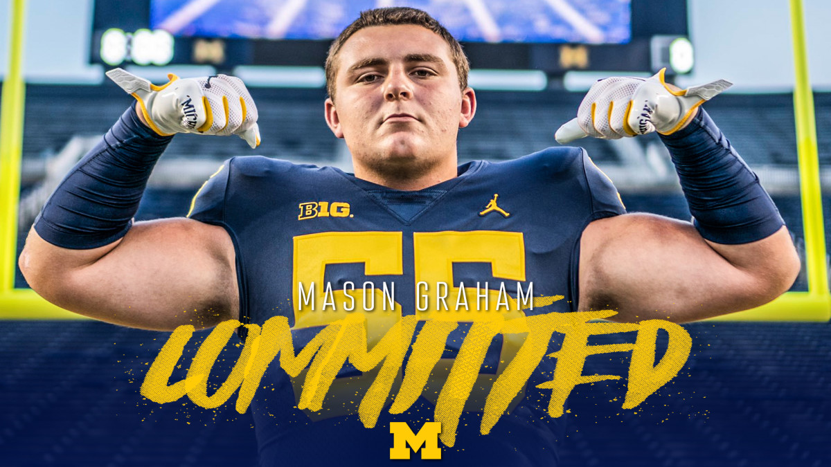Class of 2022 defensive tackle Mason Graham has committed to Michigan ...