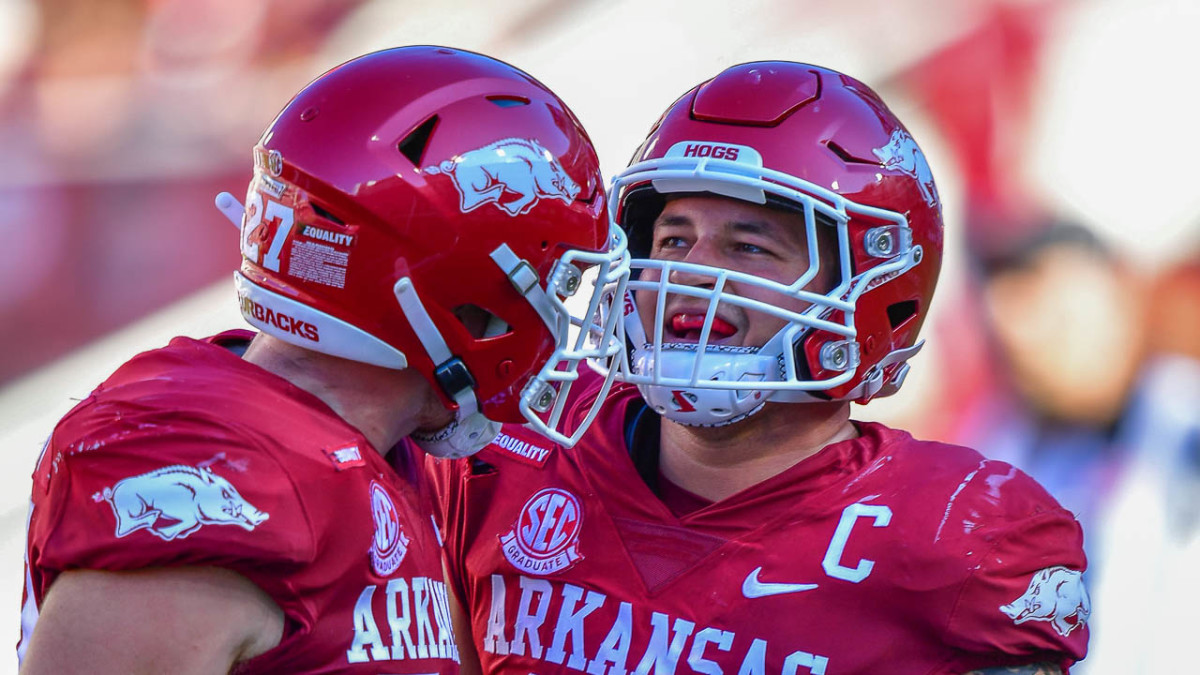 WATCH: Hogs' Linebacker Hayden Henry on Outback Bowl - Sports ...